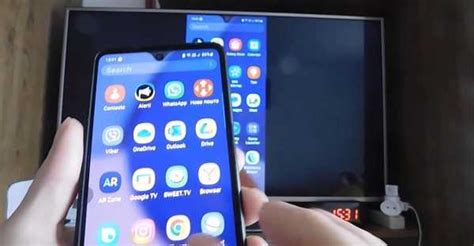 Как подключить самсунг а14 к телевизору