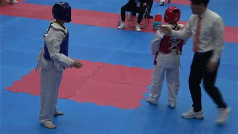 광주시 태권도협회장기대회 2024119광주시민체육관초등부 헤비급결승전 오윤성 우승 Youtube