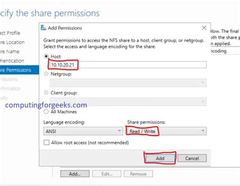 How To Configure NFS Server On Windows Server ComputingForGeeks