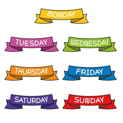 Dias Da Semana Em Inglês Inglês Global Idiomas