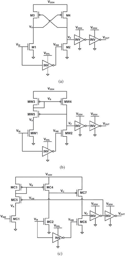 Level Shifter Circuit Diagram Circuit Diagram