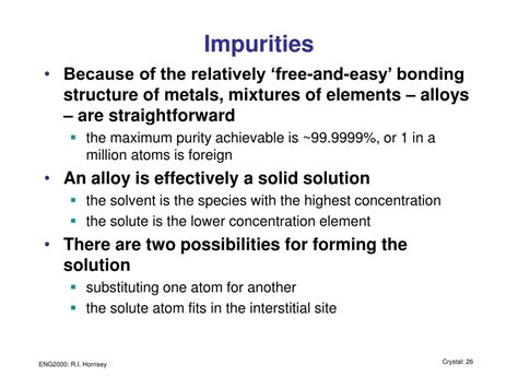 Ppt Eng2000 Chapter 3 Crystals Powerpoint Presentation Free Download