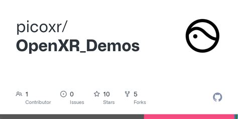Github Picoxropenxrdemos