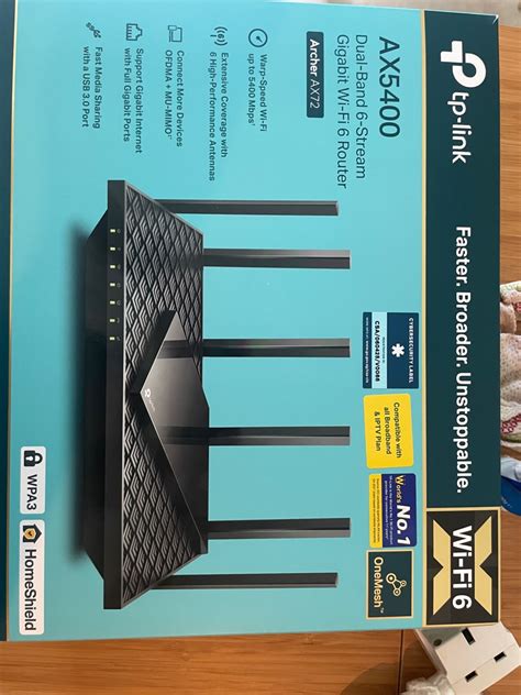 Tp Link Ax5400 Wifi 6 Router 100 New Computers And Tech Parts