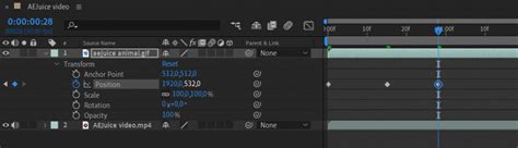 How To Move Layers In After Effects Aejuice