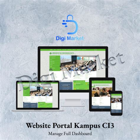Jual Web Portal Kampus Responsive Dengan Codeigniter 3x Shopee Indonesia