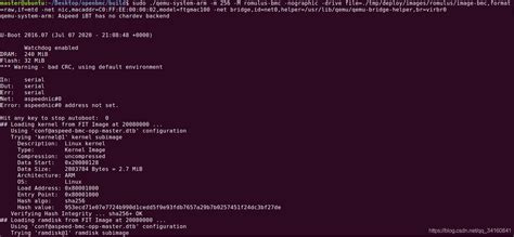 openbmc开发4：启动编译的镜像 openbmc开发4 启动编译的镜像 csdn博客