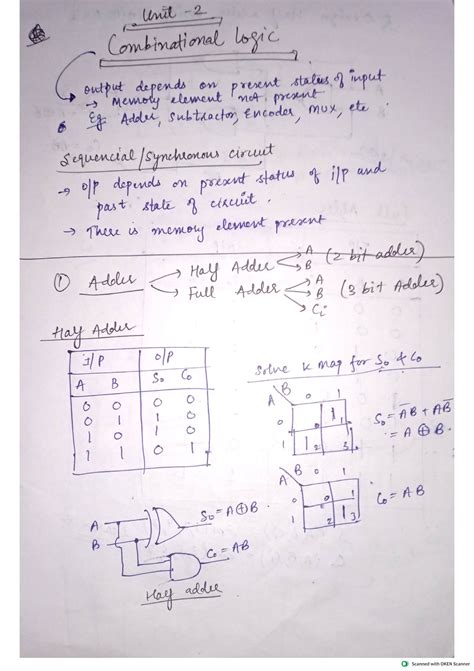 de unit 2 de notes unit 2 unit combinational logic output depends