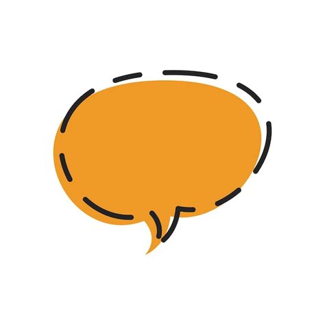 Premium Vector Cute Speech Bubble Template