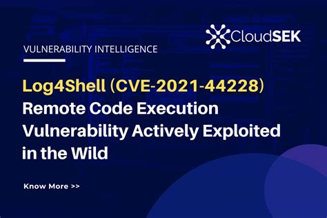 Log4shell Cve 2021 44228 Remote Code Execution Vulnerability Actively