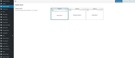 Header Sections RSTheme