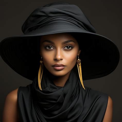 Premium Photo Enchanting Ebony Elegance Dark Background Image