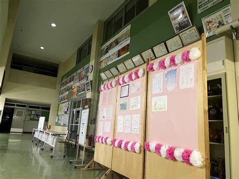 卒業式準備完了！ 小金井市立緑中学校