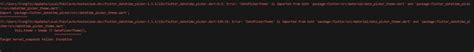 Visual Studio Code How Can I Fix Error DatePickerTheme Is Imported