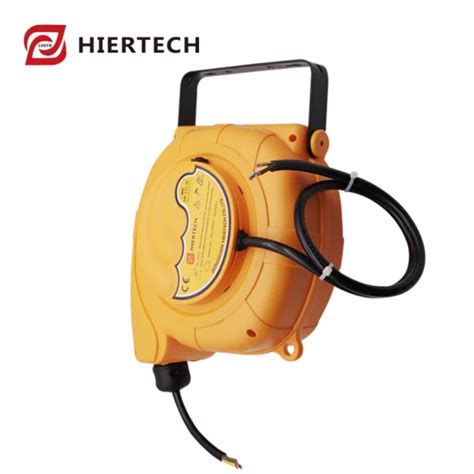 Hiertech Spring Loaded Cable Reel 6m Automatic Cable Reel Recoiler