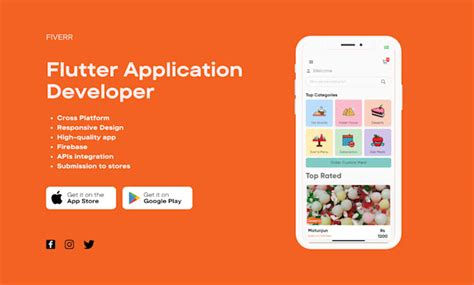 Be Your Flutter Developer For High Performing Stunning App By Iamchef Fiverr
