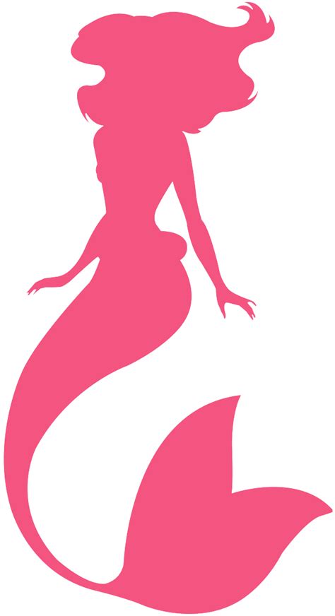 Princess Ariel Silhouette