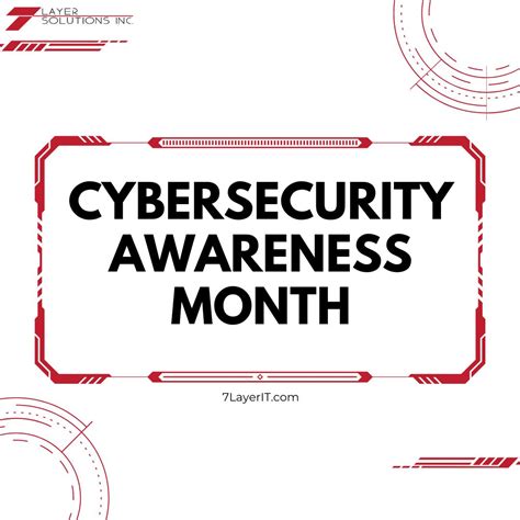 7 Layer Solutions Inc On Linkedin Cybersecurityawarenessmonth Staysecure Cybersafety
