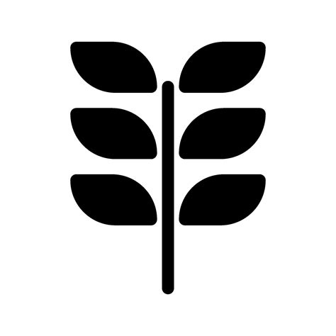 Crops Icon Vector Symbol Design Illustration 26625135 Vector Art At