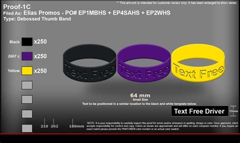 Texting Thumb Bands Custom Colors Order Now Take The Pledge Wear The Band Dont Text And