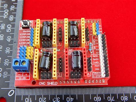Плата расширения ЧПУ Arduino Uno Cnc Shield V30 Radiomartkz Робототехника и радиодетали