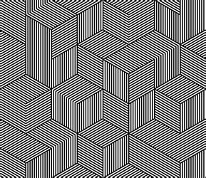 Abstract Geometric Seamless Pattern Background Vector Image