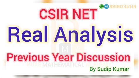 Csir Net Real Analysis Previous Year Question Limit Continuity Pyq Csir Net Mathematics