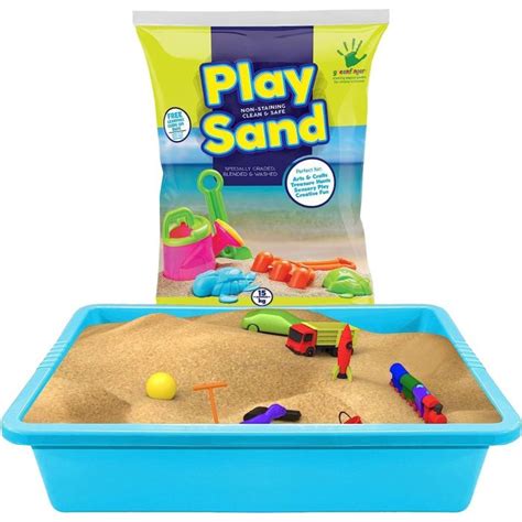 Large Plastic Rectangular Deep Sand Pit Play