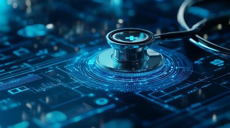 Digital Stethoscope And Healthcare Technology Merging For A Better Future In Medicine Premium