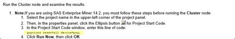 Solved Sas Enterprise Miner Cluster Node Runtime Sas Support Communities