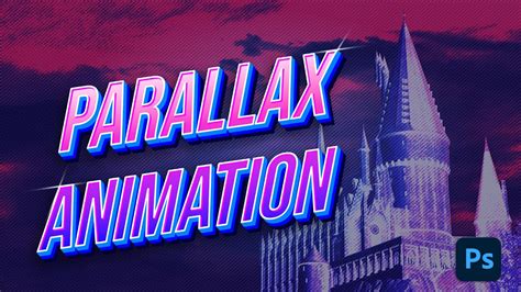 how to make a parallax motion effect in photoshop 2 5d parallax photo