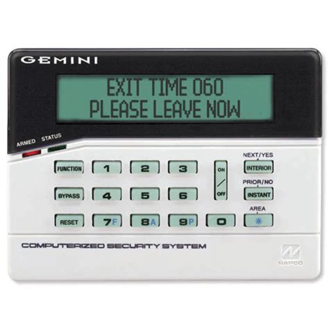 Napco Gem Rp1cae2 Keypad Electronics