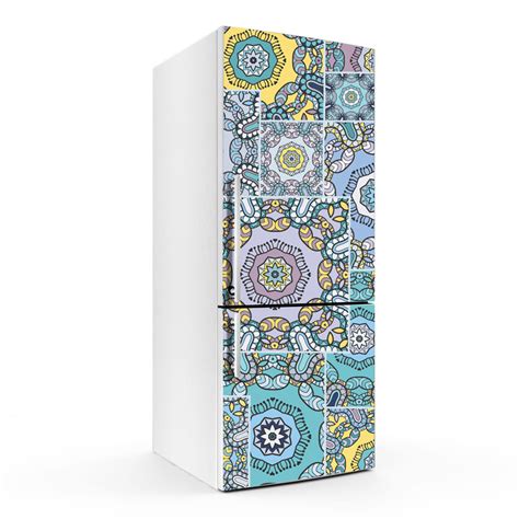 Indian Treditional Art Self Adhesive Sticker For Refrigerator