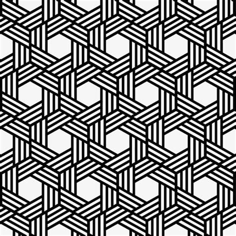 Premium Vector Hexagon Geometric Pattern