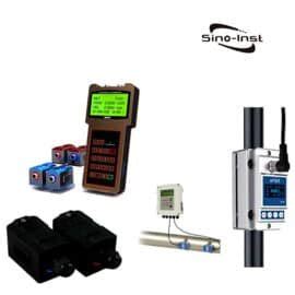 Clamp On Flow Meters For Liquid Pipes Low Cost Easiest To Use Sino Inst