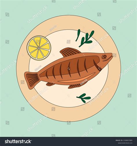 Fish Fry Vector Art Illustration Clipart Stock Vector Royalty Free