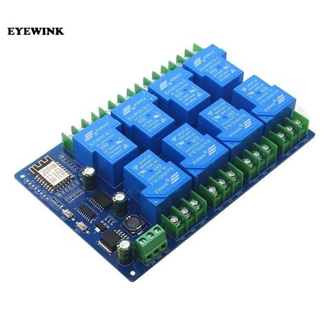 M Dulo De Alimenta O Esp8266 Placa De Desenvolvimento Esp 12f Wifi 8 Canais M Dulo