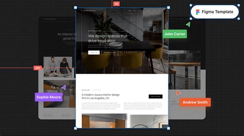 Decoration X Interior Design Figma Template Free Figma Resource Figma Elements