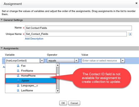 Visual Workflow In Flow How To Assign Id Field To Sobject Variables