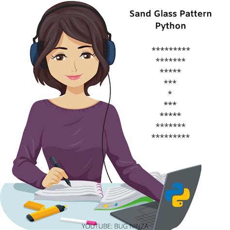 Python Hour Glass Sand Glass Program In Python