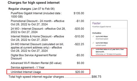 Psa Check Your Internet Bill For Unlimited Internet Usage Charge Rtelus