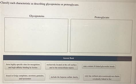 Solved Classify Each Characteristic As Describing