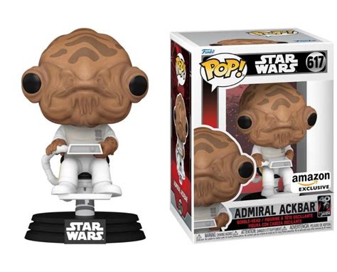 Star Wars Return Of The Jedi Th Anniversary Funko Pops Add Admiral Ackbar Exclusive