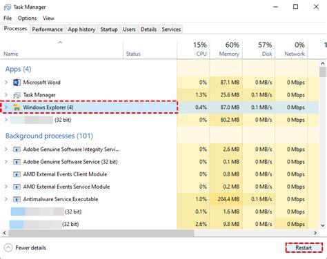 [fixed] file explorer only shows quick access