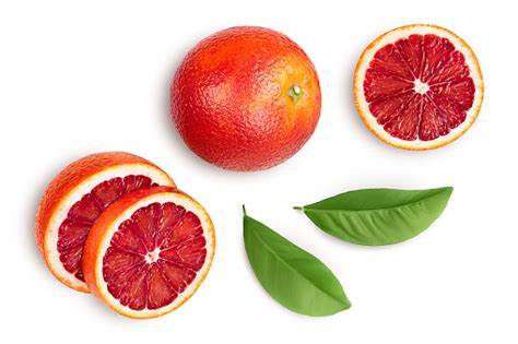 클리핑 경로와 흰색 배경에 격리 된 혈액 빨간색 오렌지 맨 위 보기입니다 플랫 레이 0명에 대한 스톡 사진 및 기타 이미지 0명 감귤류 과일 과일 Istock