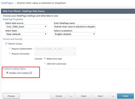 Auto Submit Dropdown User Javascript And Css Discussions Caspio