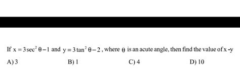 Begin Array L L Text If X 3 Sec 2 Theta 1 Text