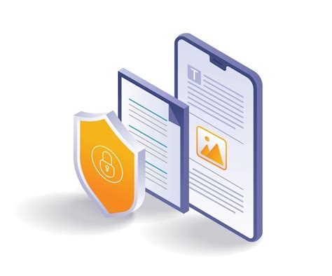 Premium Vector Test Smartphone Data Security Application
