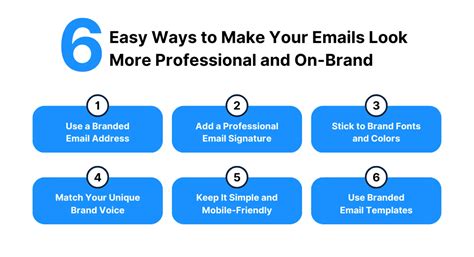 6 Email Tips That Help Your Business Look Professional In Every Inbox