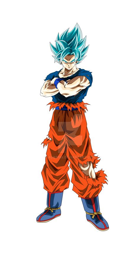 Songoku Ssb Render By Adb3388 On Deviantart